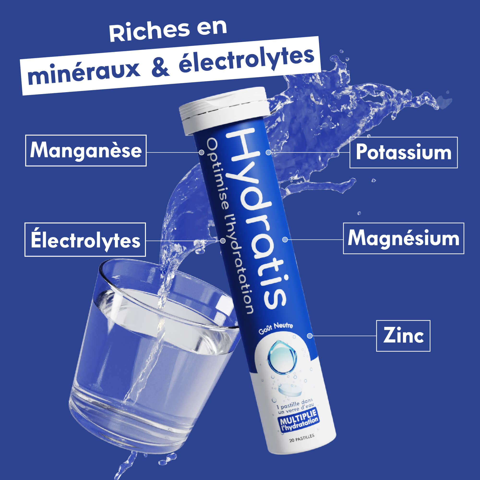 Gamme Hydratis - Pastilles pour une Hydratation Optimale – HYDRATIS