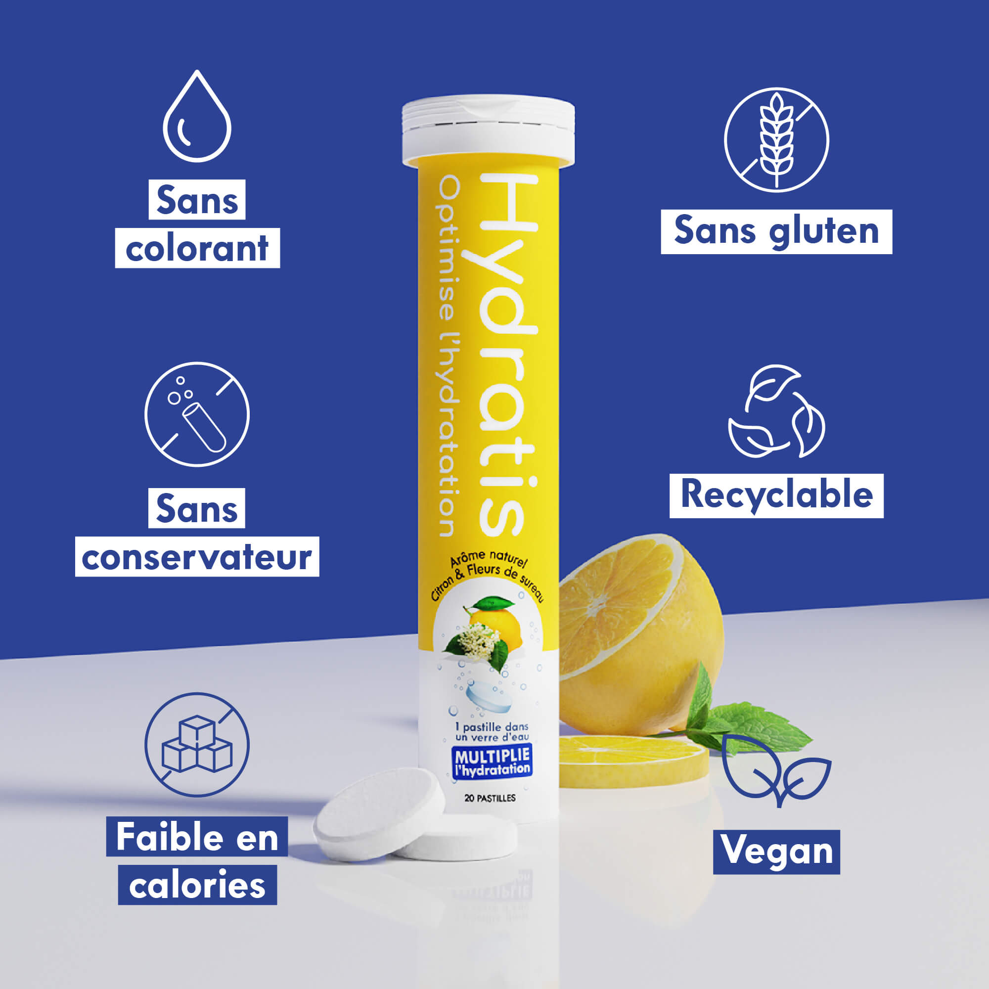 Gamme Hydratis - Pastilles pour une Hydratation Optimale – HYDRATIS